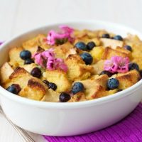 Healthy Lemon Blueberry Breakfast Strata {Gluten Free} - Recipes to Nourish