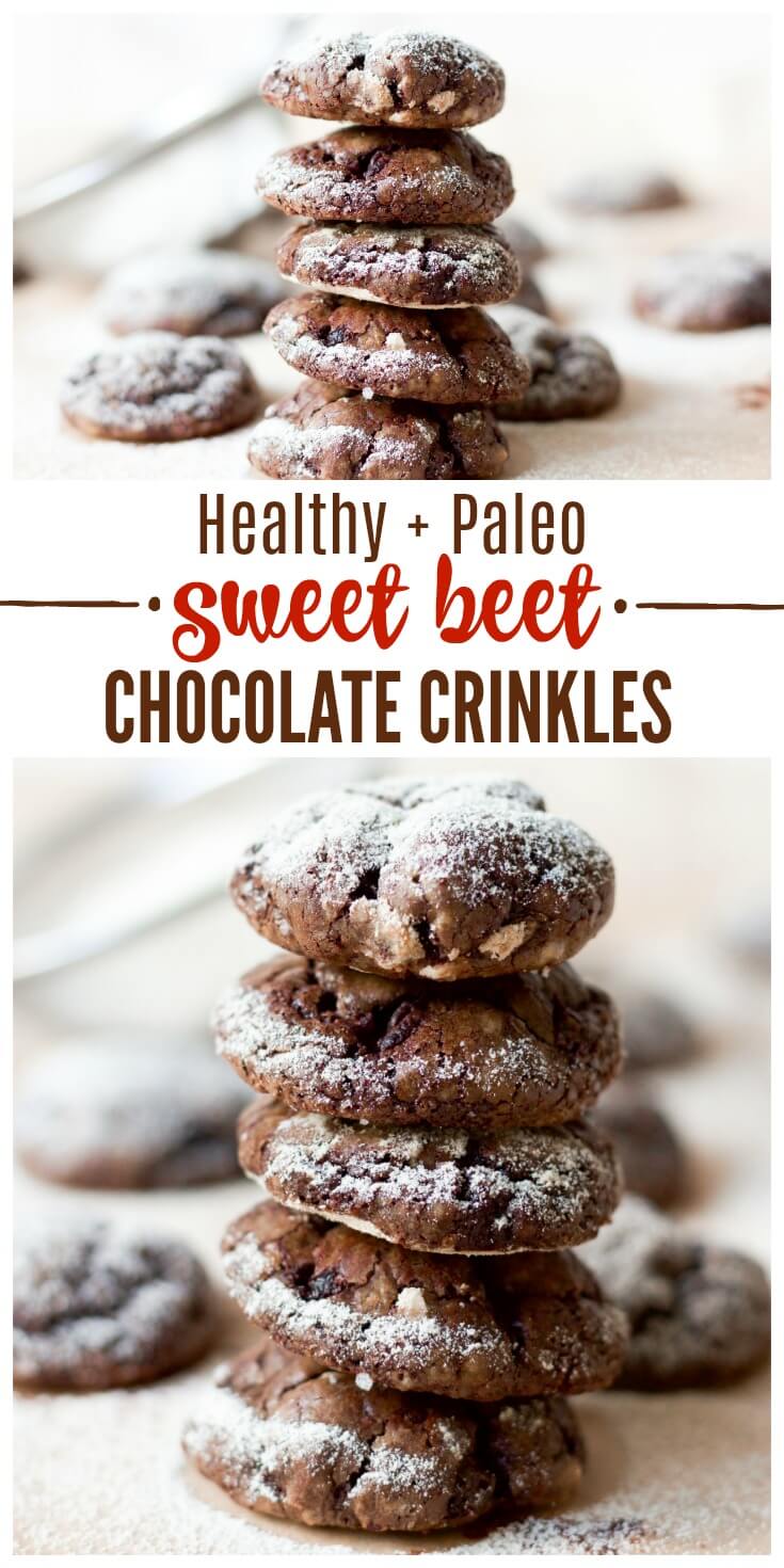 Paleo Sweet Beet Chocolate Crinkles | Recipes to Nourish