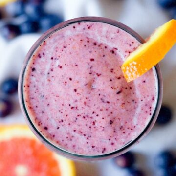Antioxidant Blueberry Orange Smoothie | Recipes to Nourish