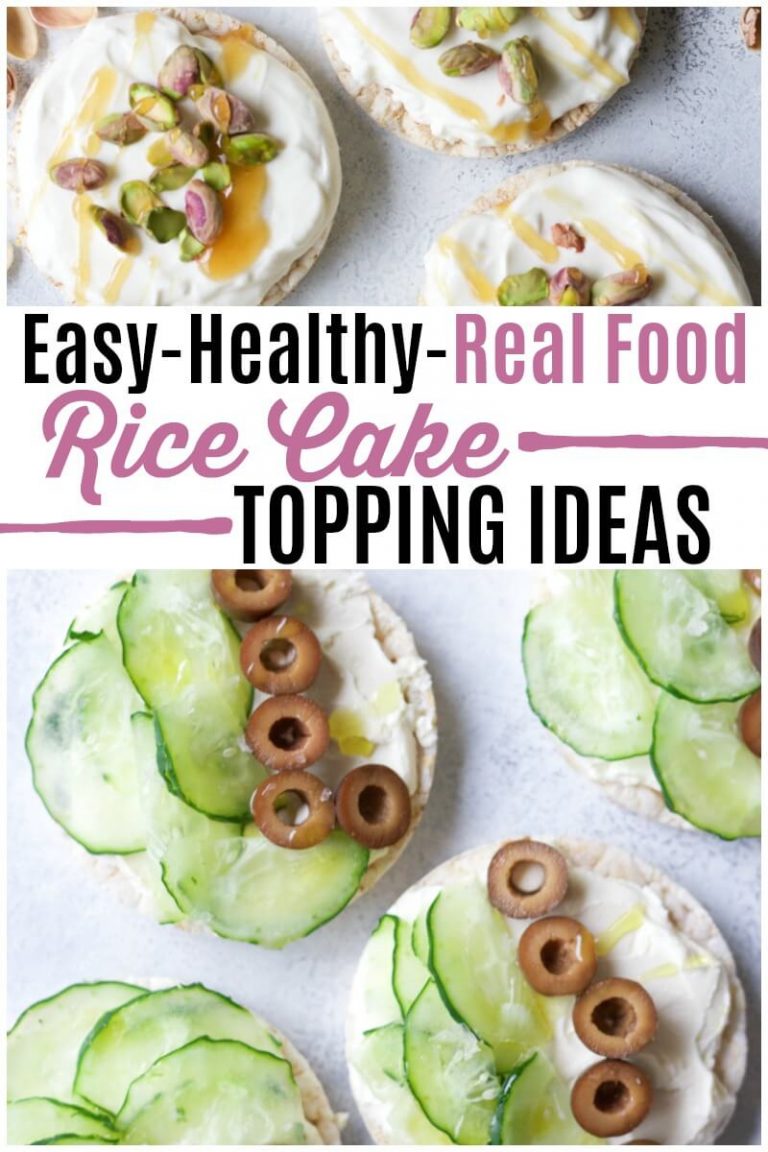 Healthy Real Food Rice Cake Topping Ideas | Recipes to Nourish