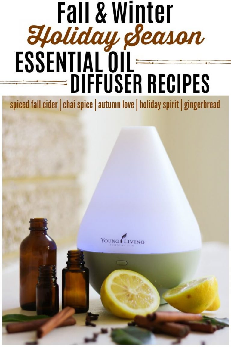 Holiday Season Essential Oil Diffuser Recipes | Recipes to Nourish