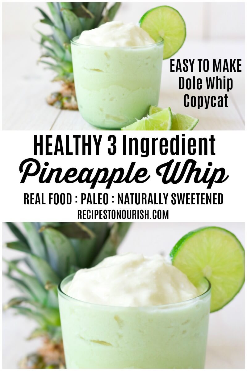Paleo Healthy Pineapple Whip | Recipes to Nourish