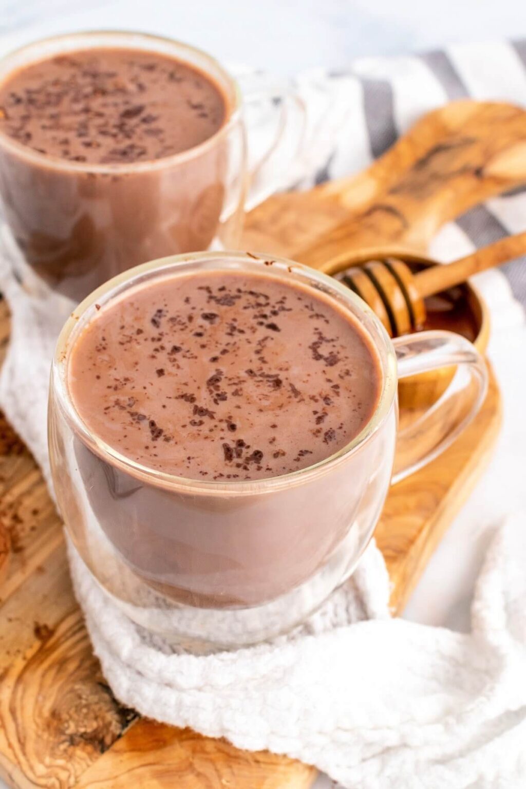 Nourishing Honey Sweetened Hot Chocolate | Recipes to Nourish